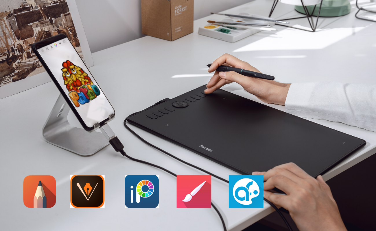 5 Useful Drawing and Painting Apps for Android | PARBLO Best Art Blog